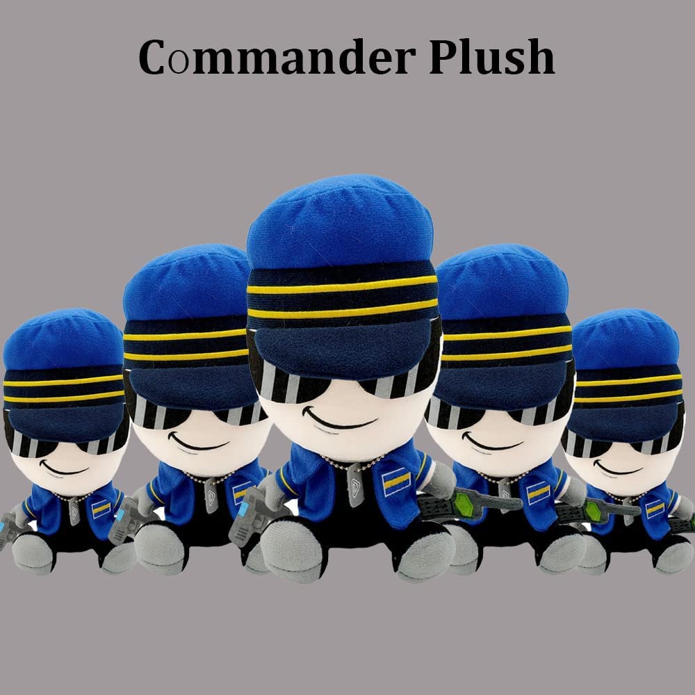 Xushop Commander Plush Sunglasses Commander Plush Toy Suitable for Fans to Collect. (1Pcs)