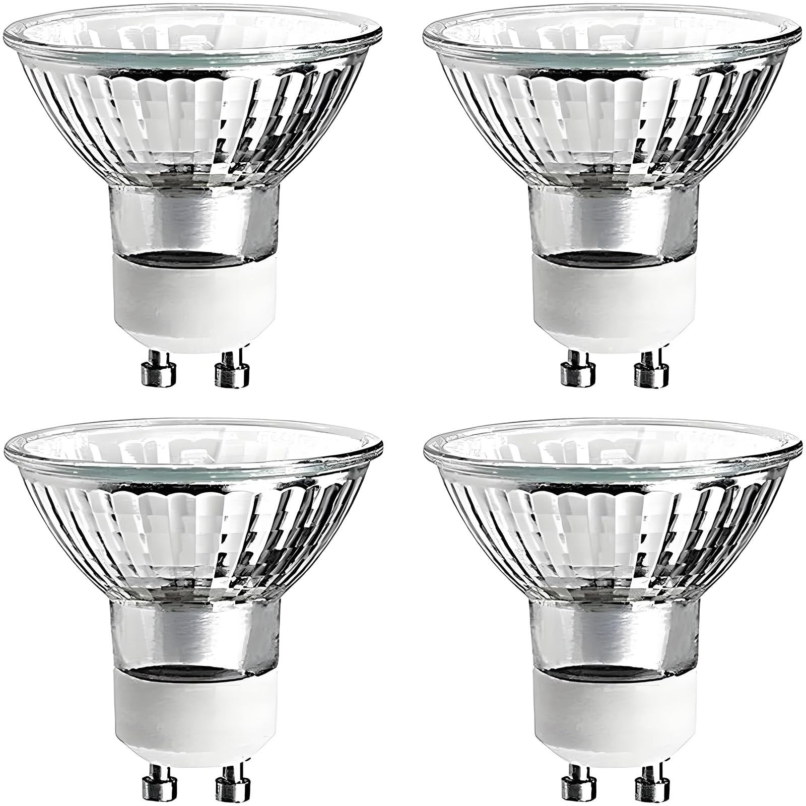 PaeorRorL Halogen Bulb 25 Watt GU10 120V NP5 Replacement Bulbs for Candle Warmer Lamps,Scent Wax Burner,Wax Warmer,Fragrance Melt,Warming Bulb MR16 JDR Dimmable,Warm White 2700K,Pack of 4