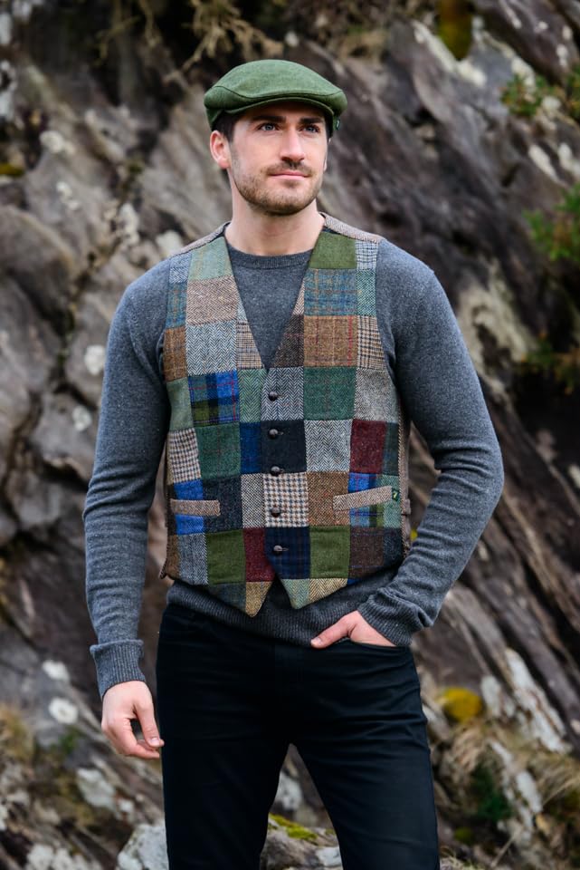 Mucros Weavers Trinity Cap Green Large