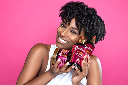 Mielle Organics Pomegranate & Honey Leave-In Conditioner + Honey Curl Smoothie Bundle