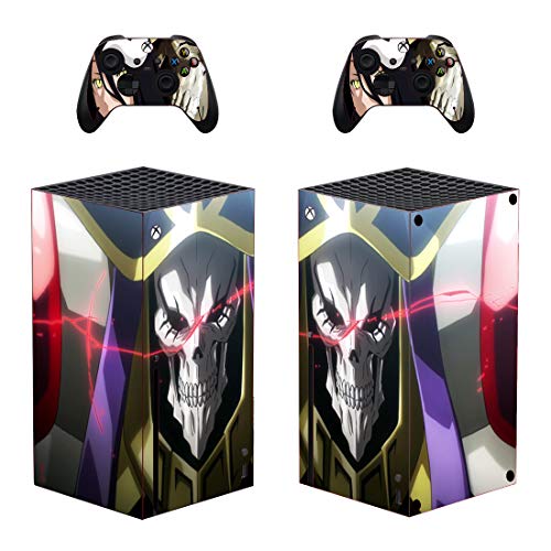 Overlord Stickers Decals Skin for X-box-One-Series X, Cover Protector Wrap Durable Full Set Protection Faceplate Console by KAJAL MANI