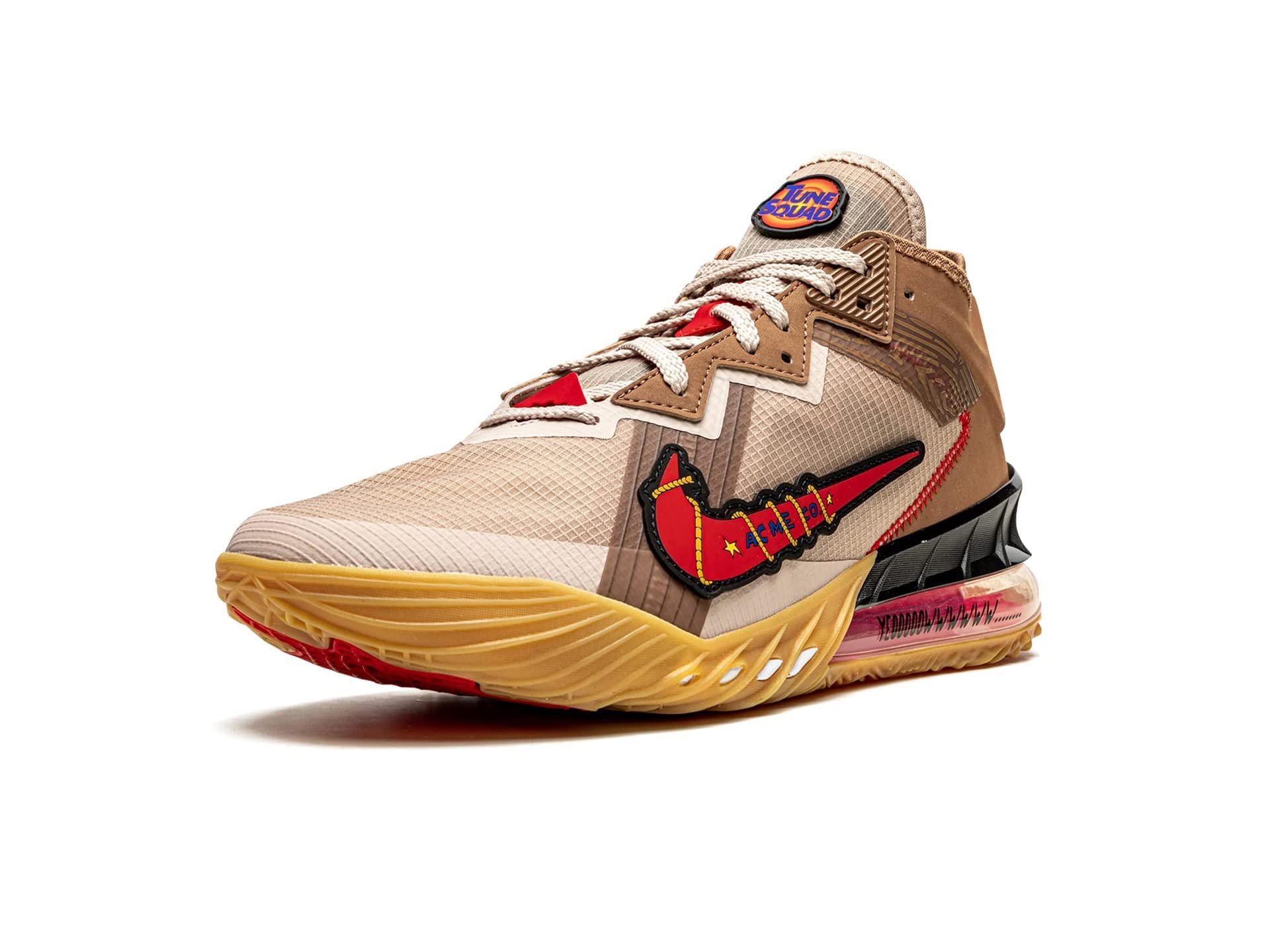 Nike Mens Lebron 18 Low CV7562 401 Wile E. Coyote vs Roadrunner - Size 9