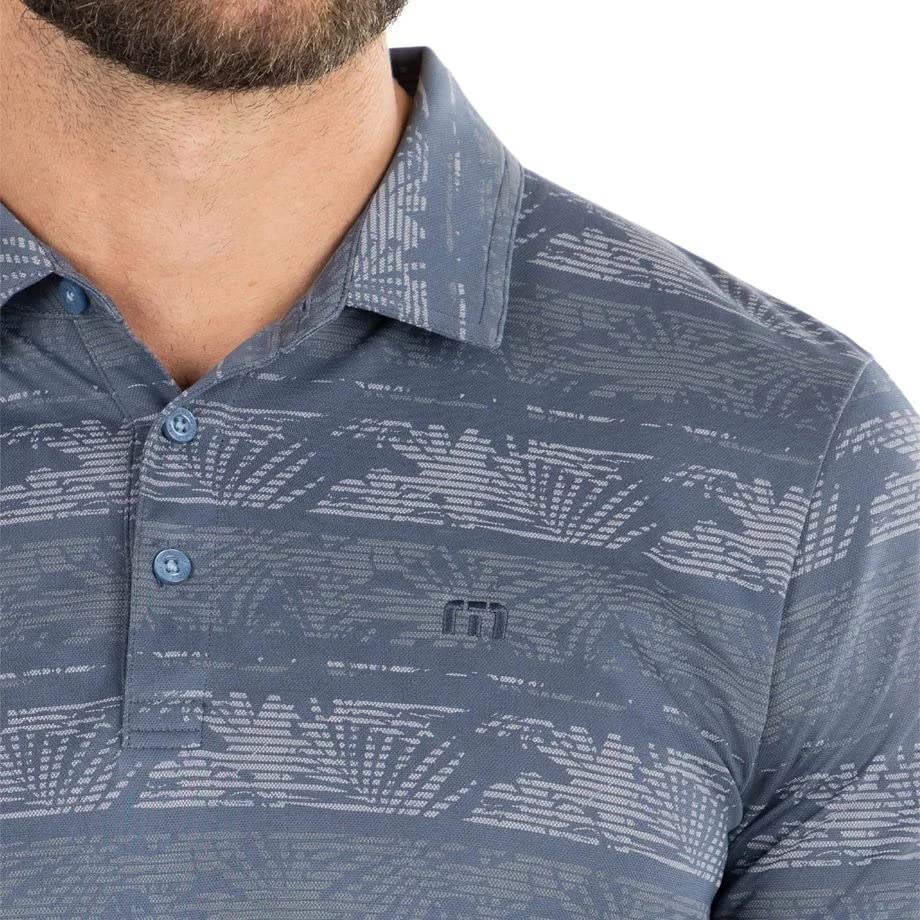 TravisMathew Men's Frosty Morning Polo, Insignia/Vintage Indigo, M