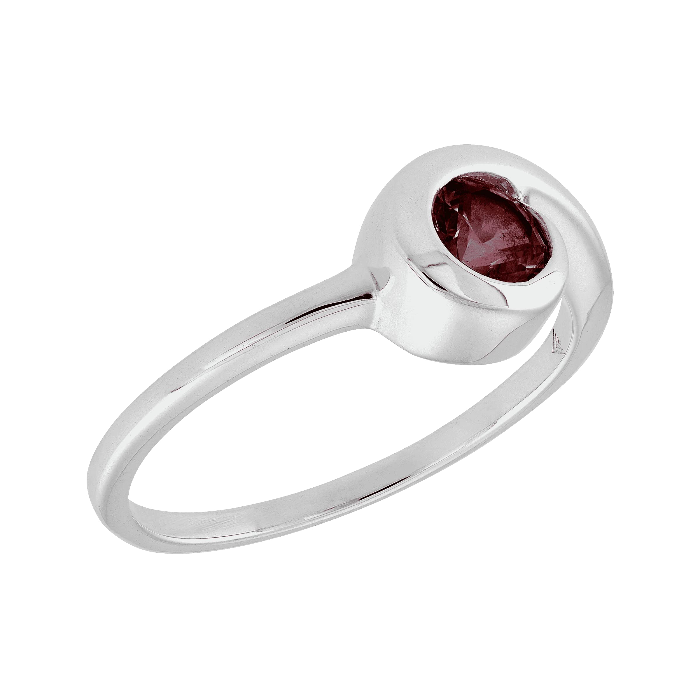 Silpada 'Another Trip Around the Sun' Natural Garnet Ring in Sterling Silver, Size 9, Size 9