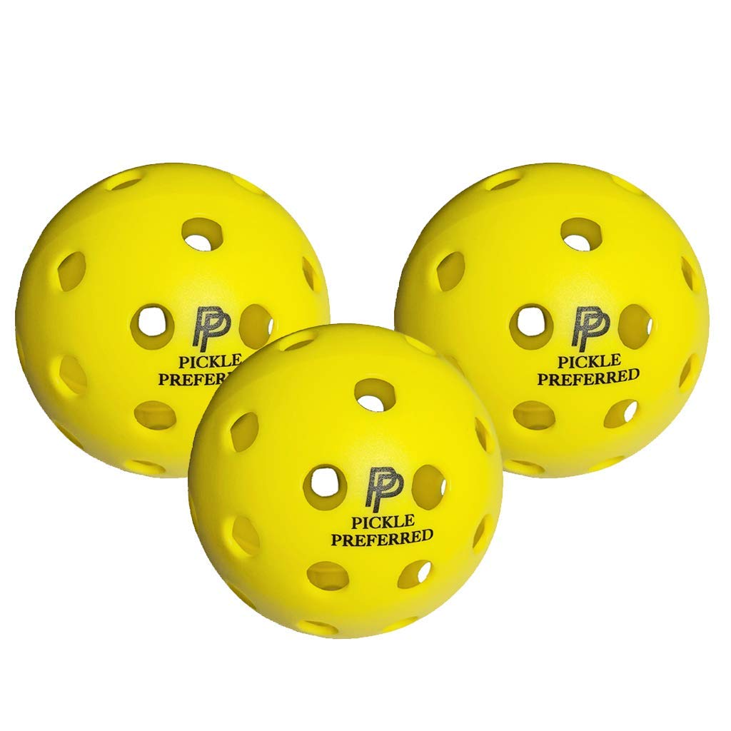 Pickle Preferred - Rugged Pro | Rebound & Reflex | Outdoor Pickleballs 3-Pack
