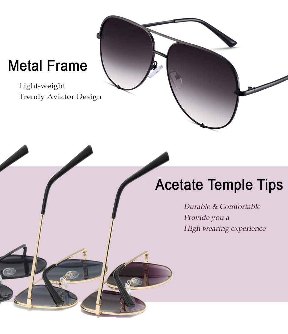 Mirrored Aviator Sunglasses For Men Women Fashion Designer UV400 Sun Glasses