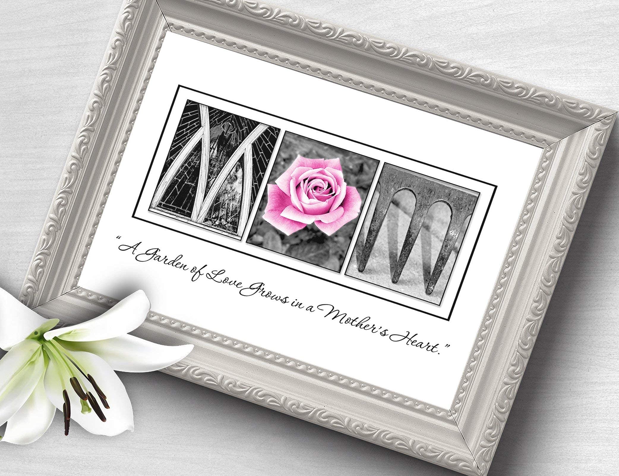 Mother's Day Gift, Creative letter art, MOM 8x10 print, Alphabet photography, Mom quote