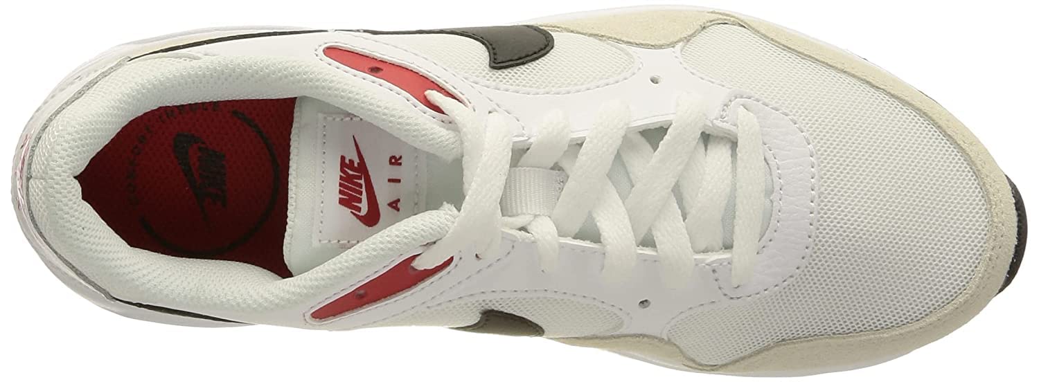 Nike Men's Gymnastics Road Running Shoe, White Black Black White, 10.5