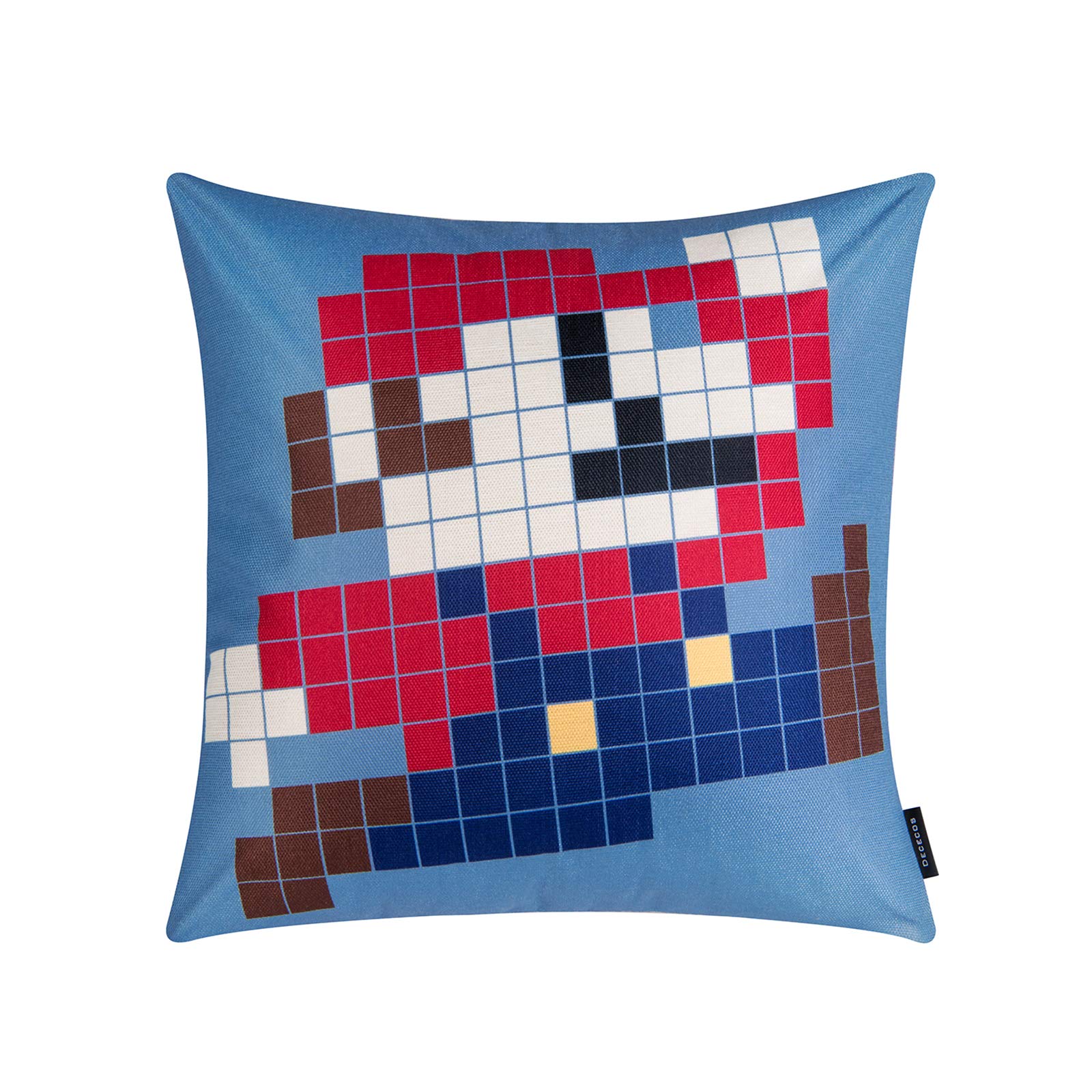 Pillow Cases Super Mario Decorative Throw Pillow Covers 18 x 18 Inches Set of 2 Light Blue