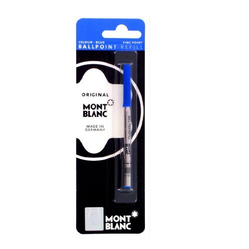 Mont Blanc Ballpoint Refill Fine Blue