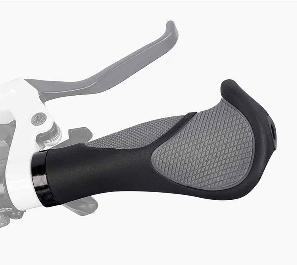 MUYDZ 1 Pair Bike Grips with Rubber Ergonomic Antislip Handlebar Grips for Bicycle Mountain Bike Road MTB(General Section)