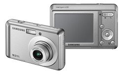 Samsung SL30 10MP Digital Camera with 3x Optical Zoom and 2.5 inch LCD (Silver)