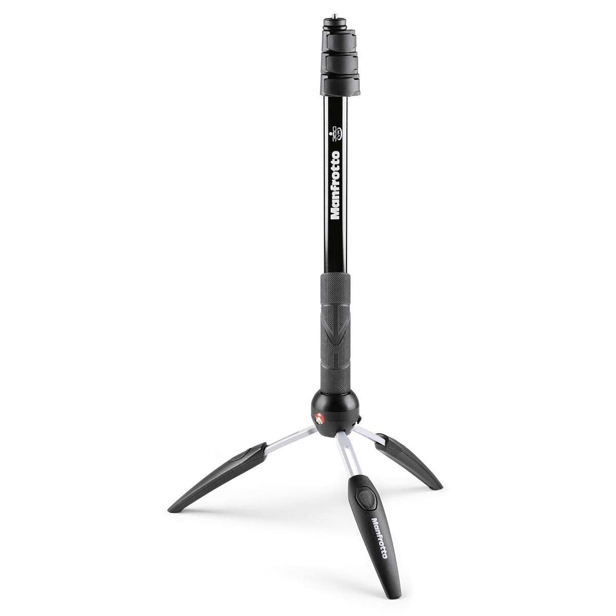 RICOH Theta Z1 360 Degree Spherical Panorama Camera, Black, Bundle TL-2 Lens Protector, Manfrotto Virtual Reality Kit,Pixi Evo Mini Tripod & Extension Pole