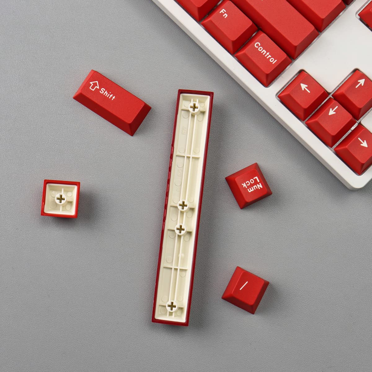 UK Keycaps 169 Keys Jamon Cherry Profile ISO/ANSI Layout 6.25u/7u Suitable for Mechanical Keyboard Keycap GH60 GK64 RK61