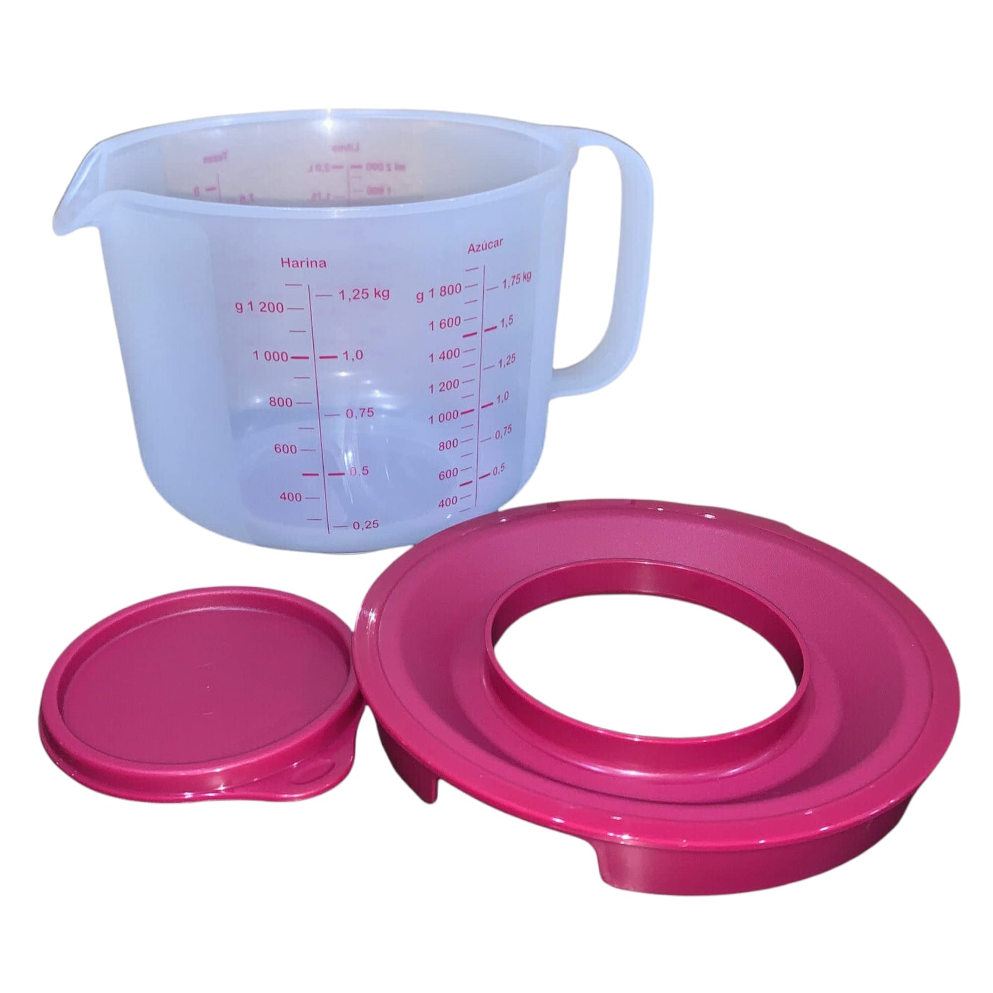 Tupperware 8 cup Mix & Pour & Store - Measurements in Spanish Vineyard