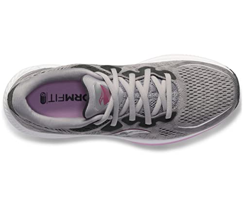 Saucony Women's Omni 20 Running Shoe, Alloy/Quartz, 8