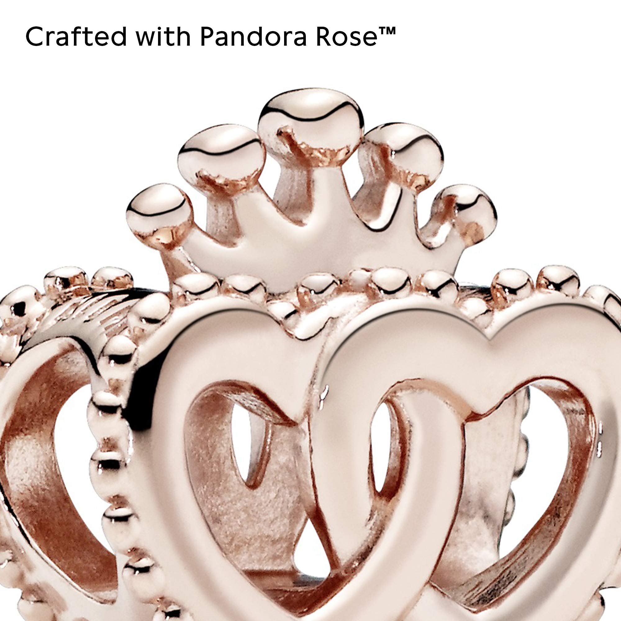 Pandora Jewelry United Regal Hearts Rose Charm