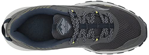Saucony Women's Excursion TR15 Trail Running Shoe,Shadow/Sunblaze, 9 W