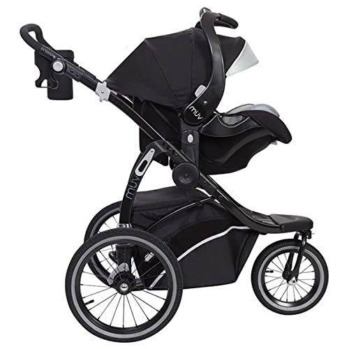 Muv by Baby Trend 180° 6-in-1 Jogger Travel System, Aero