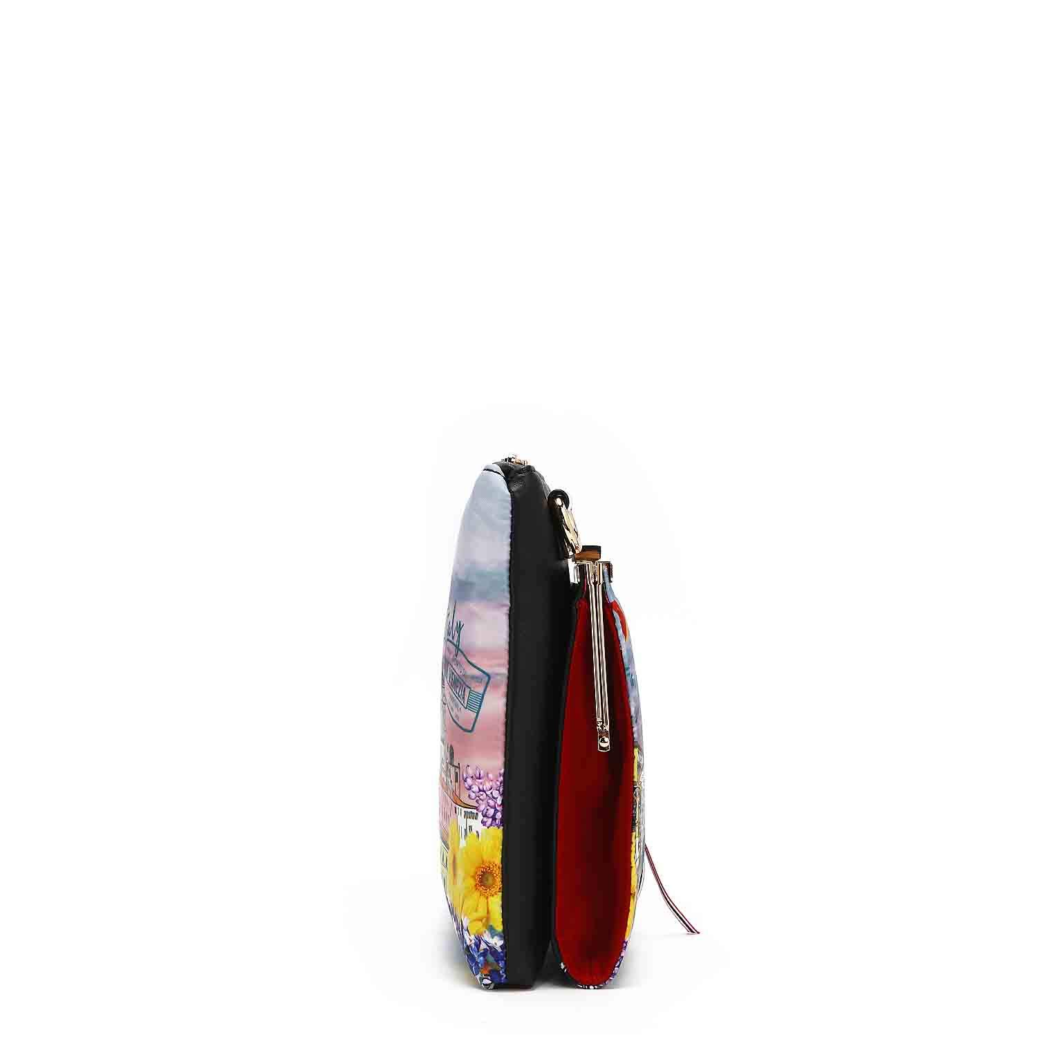 Nicole Lee HONEYMOON IN VENEZIA NYLON BEADED CROSSBODY BAG