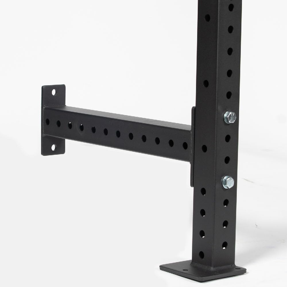 Titan Fitness 24-in Bottom Side Bracings Fit X-3 Series Space Saving Rack, Extra Support for Kipping Pull-Ups