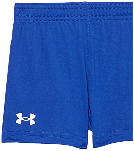 Under Armour Baby Boys Tee Set, Sleeve Tank Designs, Lightweight Breathable Shirt And Short Set, Red Baseball Su22, 12M US