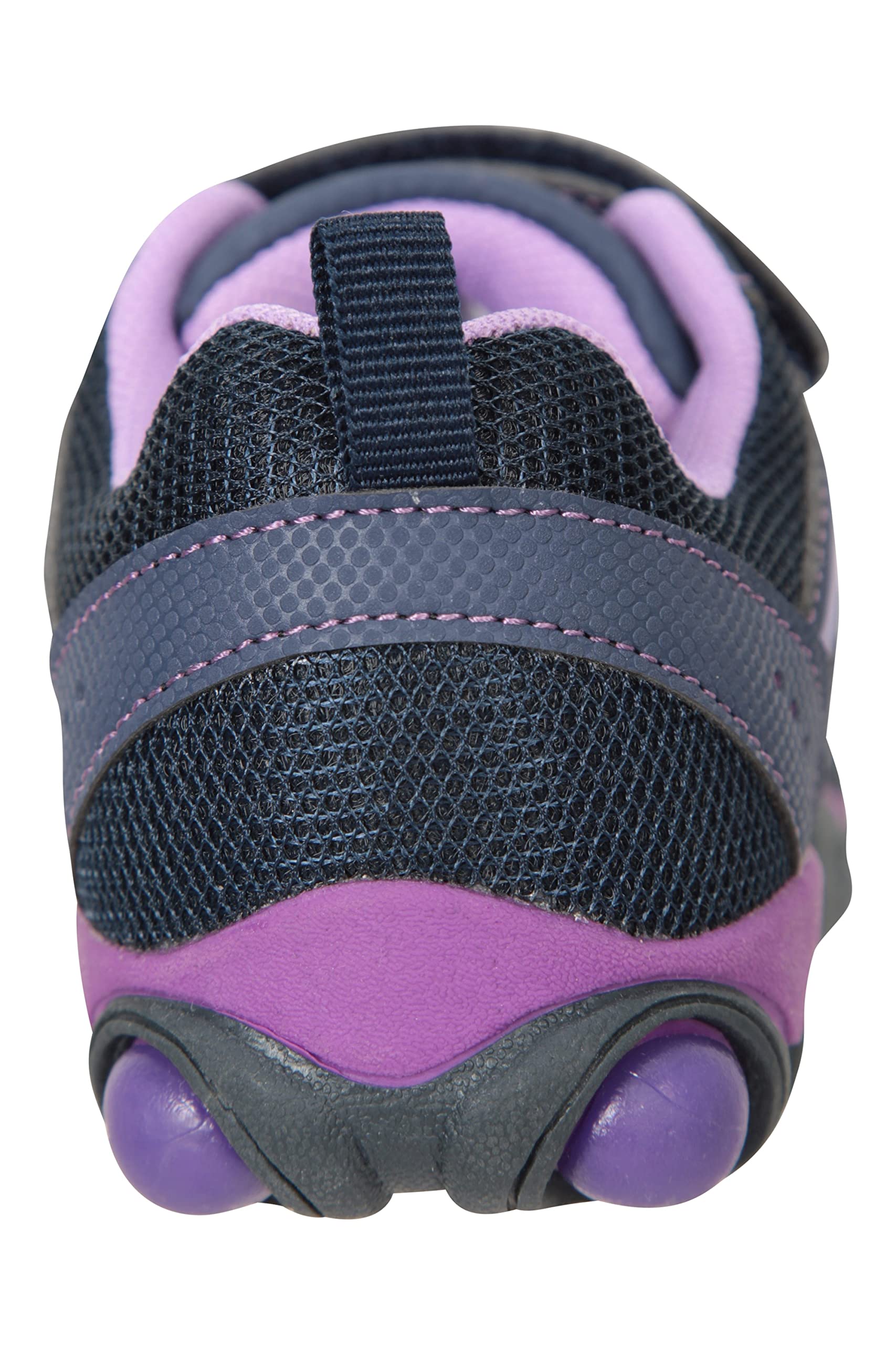 Mountain Warehouse Light Up Adaptive Toddler Shoes Purple Kids Shoe Size 12 US