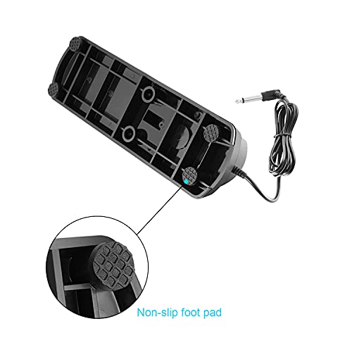 Sustain Pedal, Professional Damper Foot Pedal, Universal Piano Foot Pedal for Piano Midi Electronic Keyboards