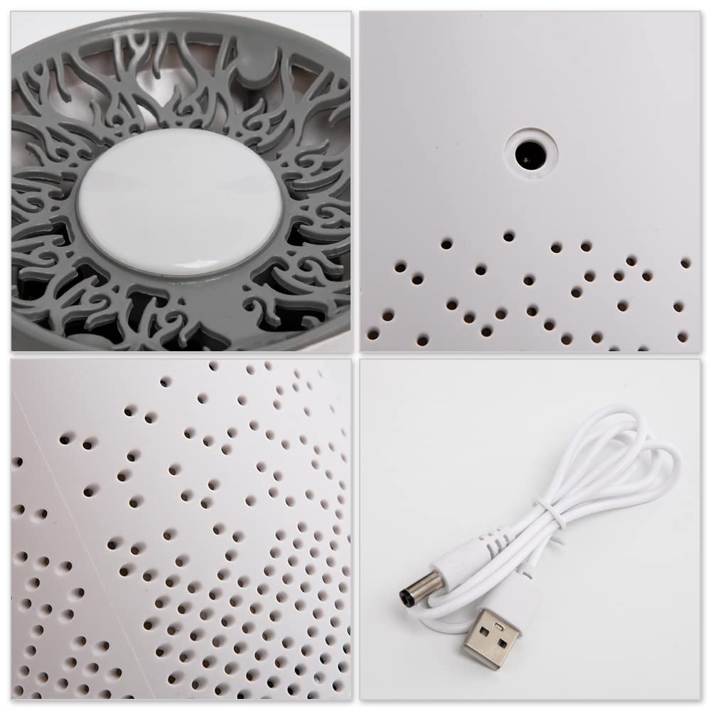 Mini Air Purifiers for 20 Square Meter Room, USB Home air Cleaner for Better Sleep Filters Smoke Dust,Use at Office, Desktop, Bedroom