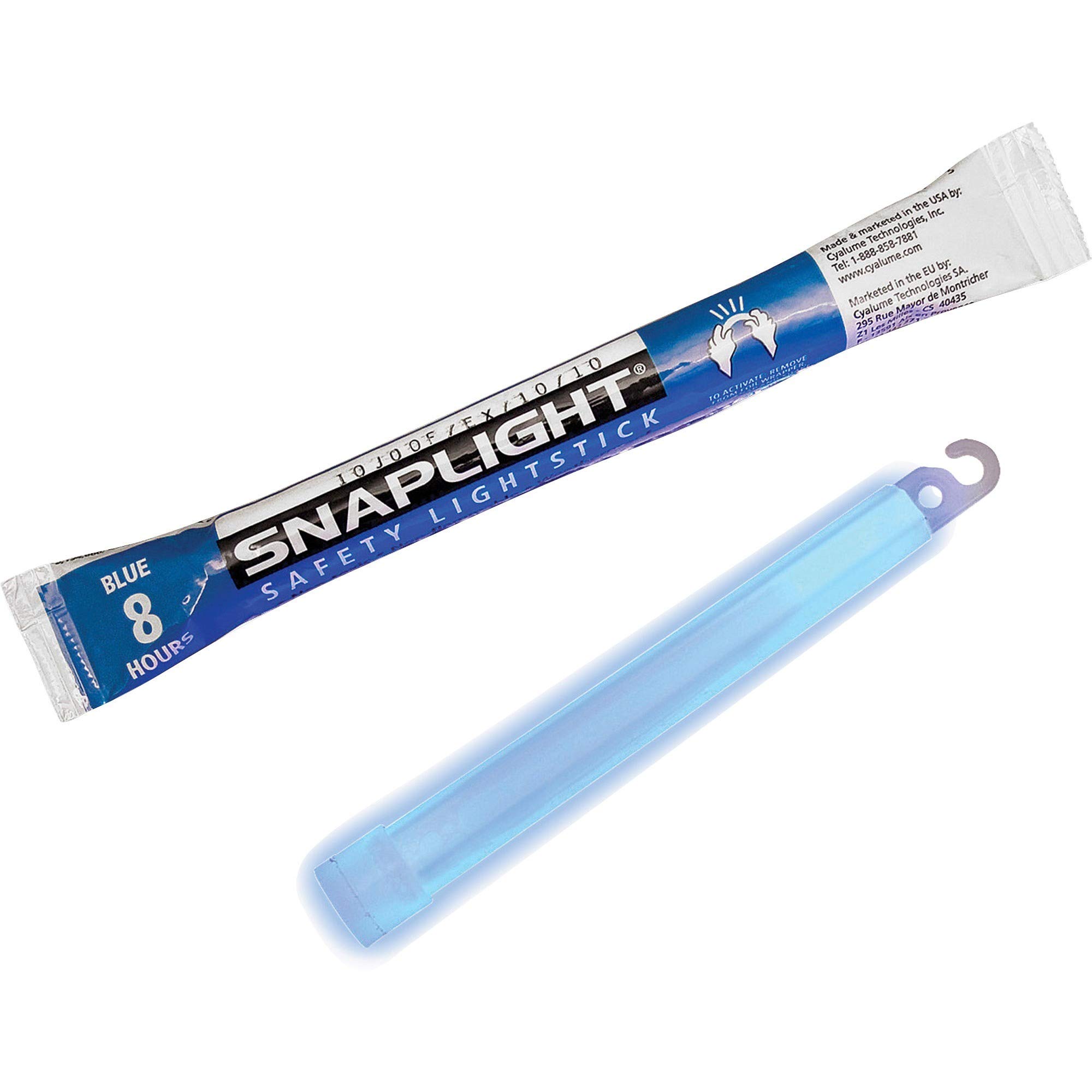 Miller's Creek MLE151846, 6"" Emergency Snaplights, 10, Blue"