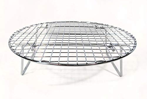 Update International-STR1475 14.75" Chrome-Plated Steamer Rack - Silver