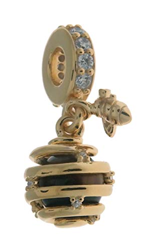 Pandora Sweet As Honey Charm, Shine, Tiger Eye & Clear CZ