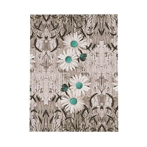 MQGMZ Mqgmzdaisy Flowers Print Thank You Cards With Envelopes Classic Blank Thank Pearl Paper Greeting
