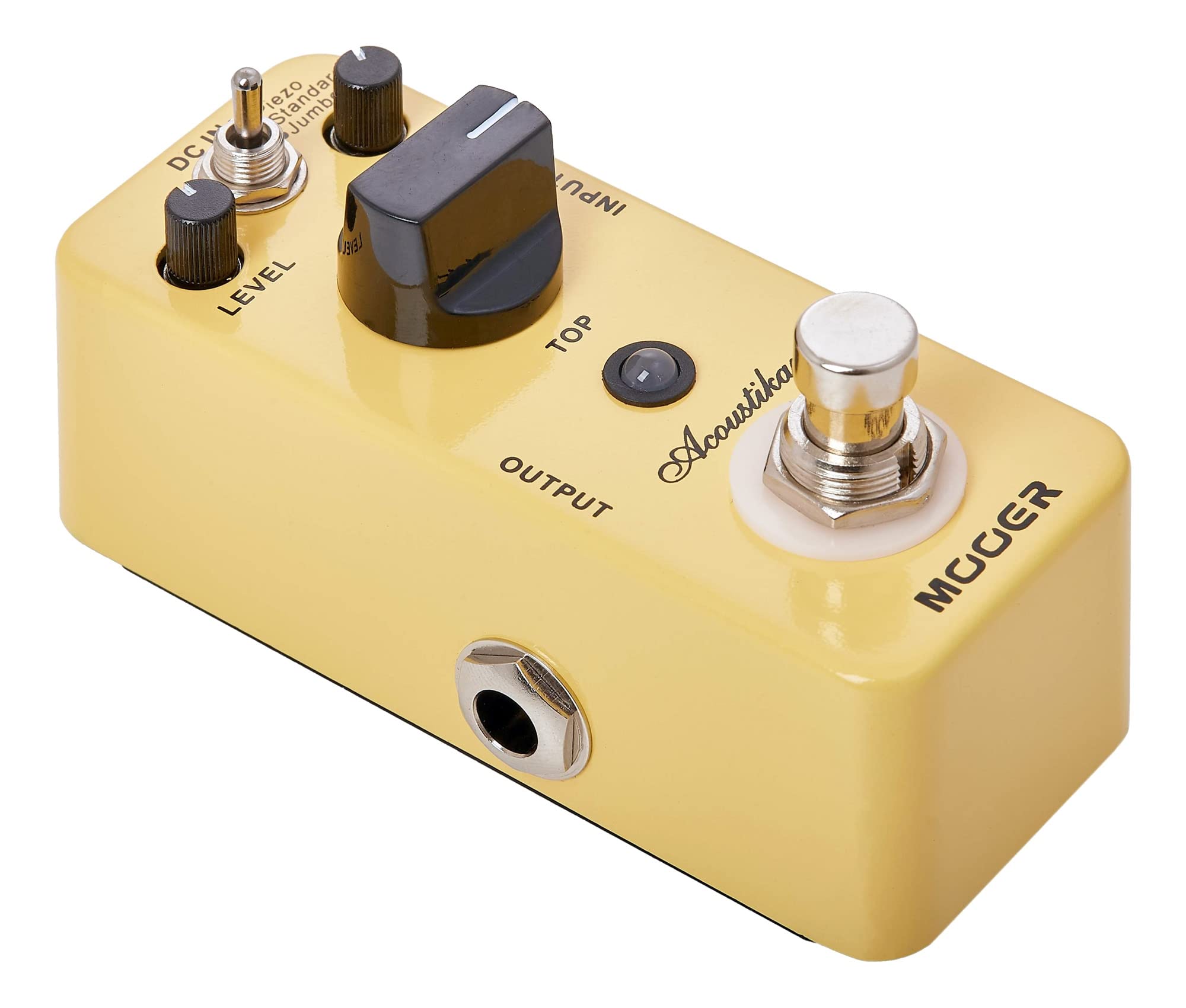 MOOER Acoustic Guitar Effect Pedal, 2.25 x 4.25 x 1.75 (Acoustikar)