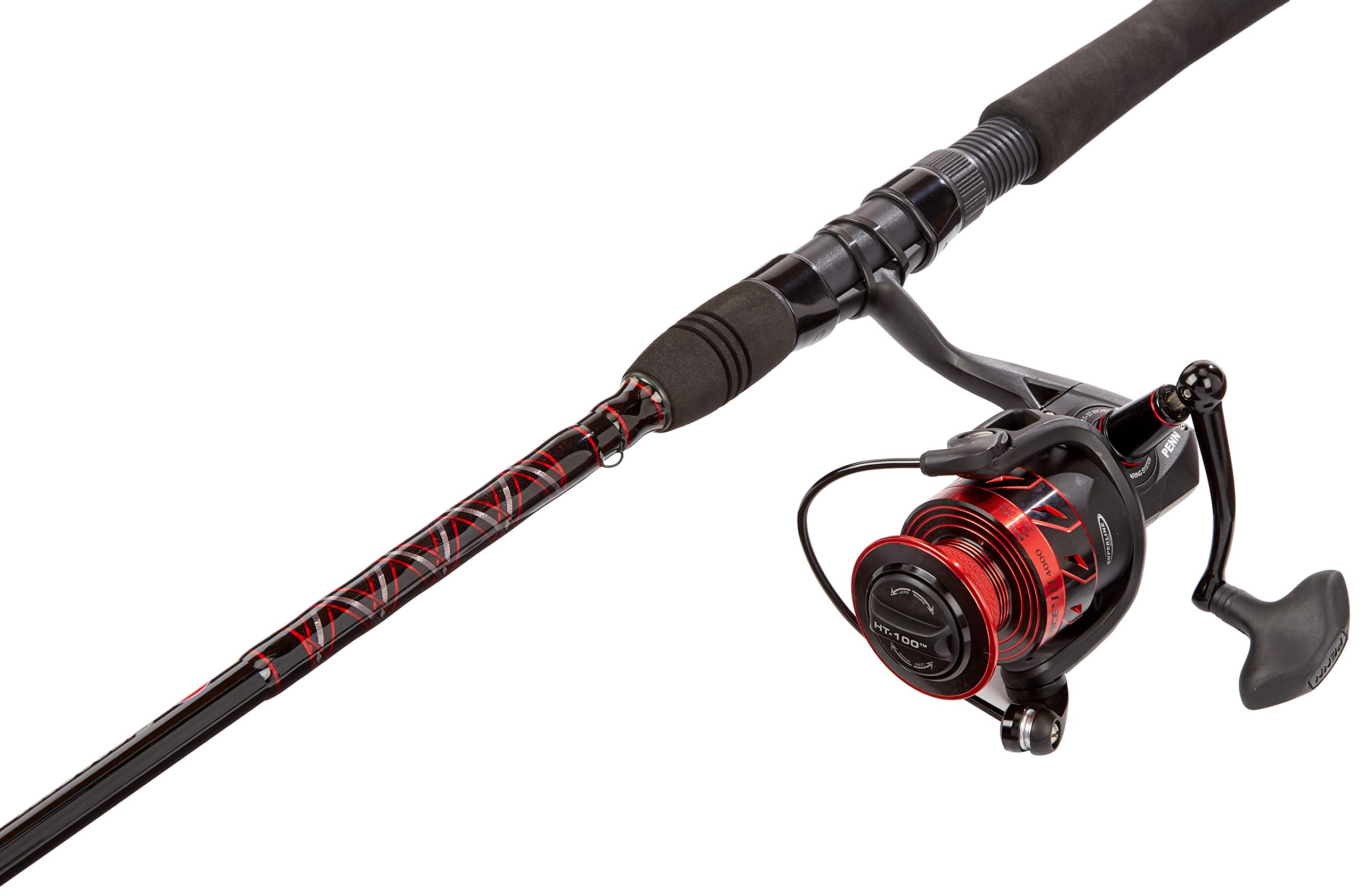 PENN FRCIII4000701M Fierce III Spinning Combo, 4000 sz 5 BRG. Reel