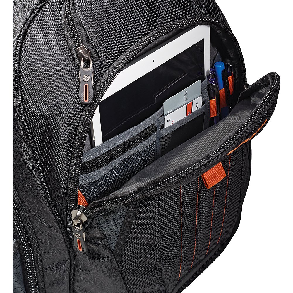 Samsonite Tectonic 2 Large Backpack, Black, 18 x 13.3 x 8.6