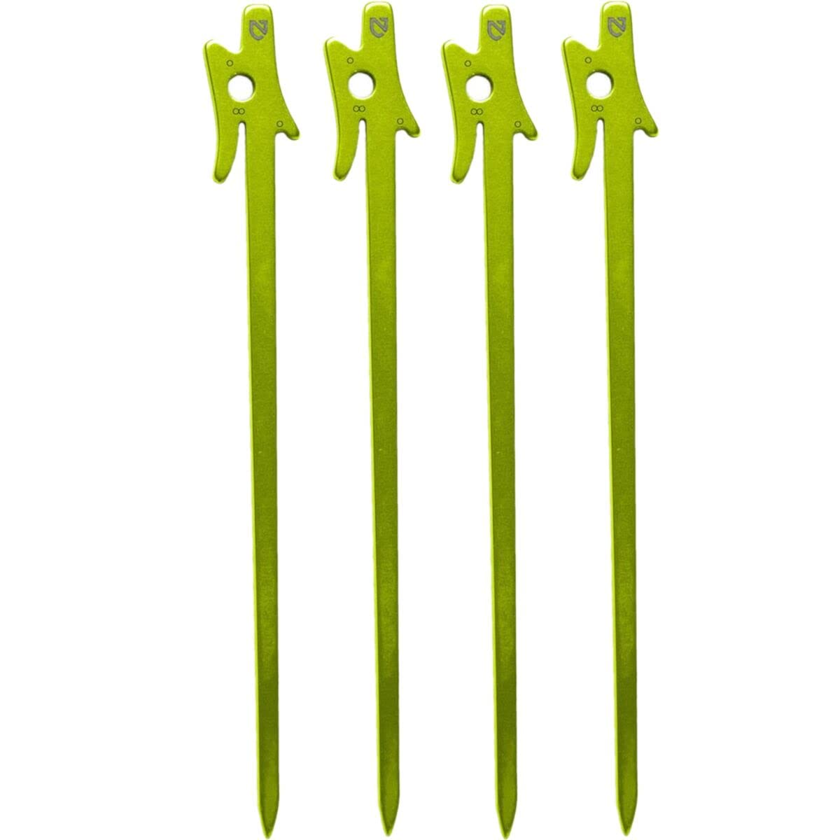 Nemo Equipment, Inc. Airpin Ultralight Stakes - 4-Pack One Color, One Size