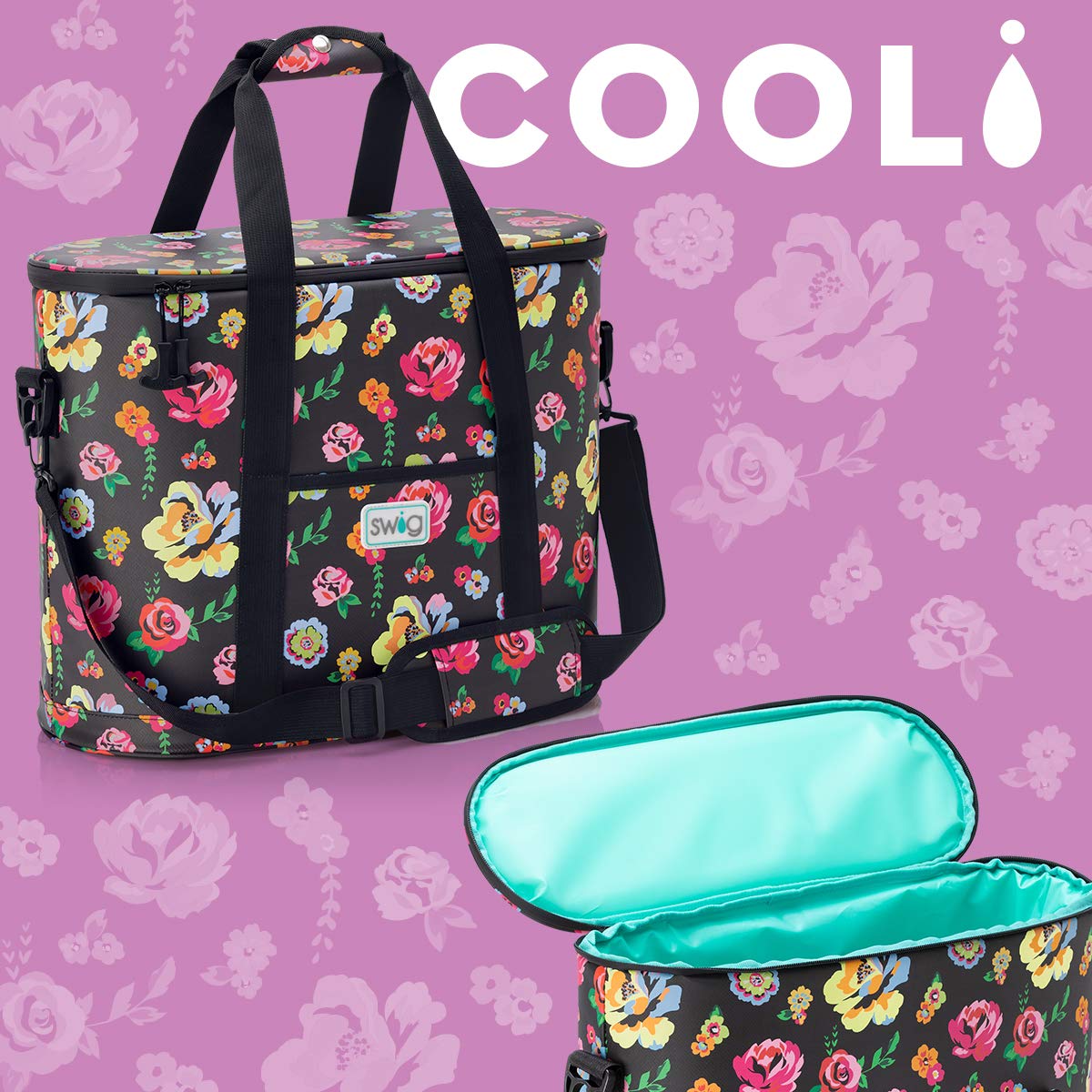 Swig Life Cooli Family Cooler Bag, Large, Lightweight, Soft Insulated Beach Bag
