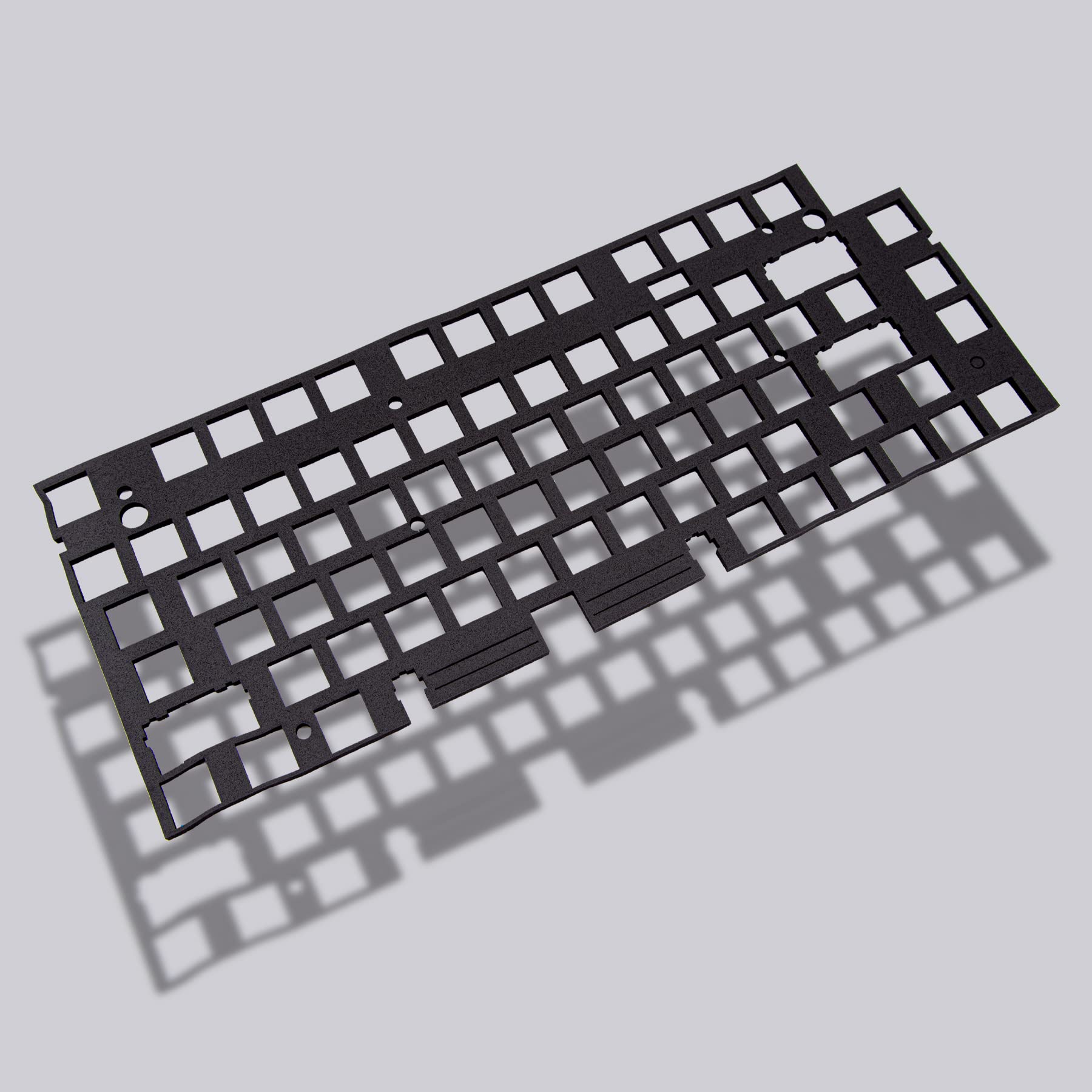 UniCusMech Mechanical Keyboard Switch Sound Dampeners Sheet Silencer Foam Foam Sponge Compatible with Mechanical Keyboard NJ80 Layout