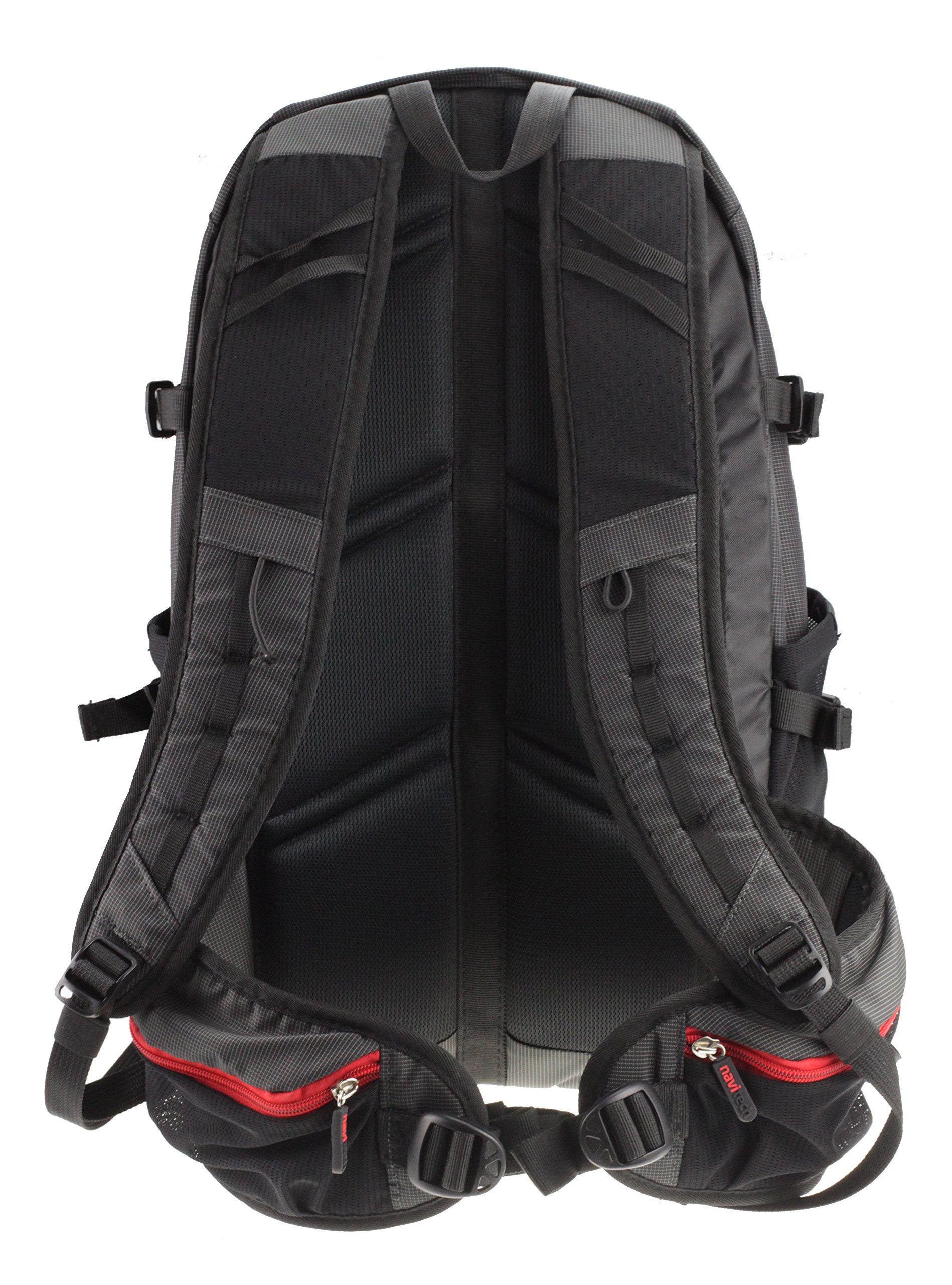 Navitech Action Camera Backpack and Black Storage Case Compatible with The AKASO V50 Pro