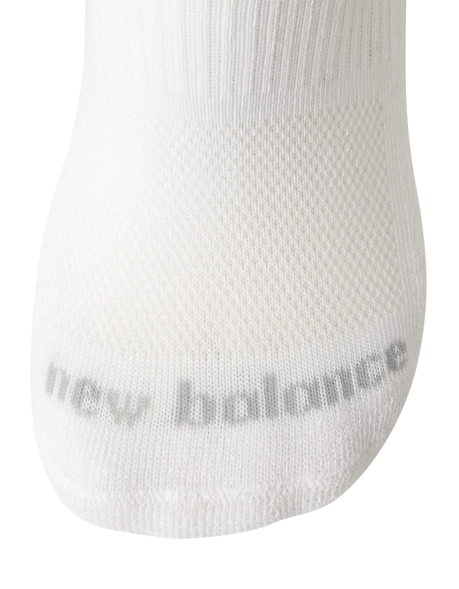 New Balance Men's Athletic Arch Compression Cushion Comfort Crew Socks (10 Pack), Size 6-12.5, White