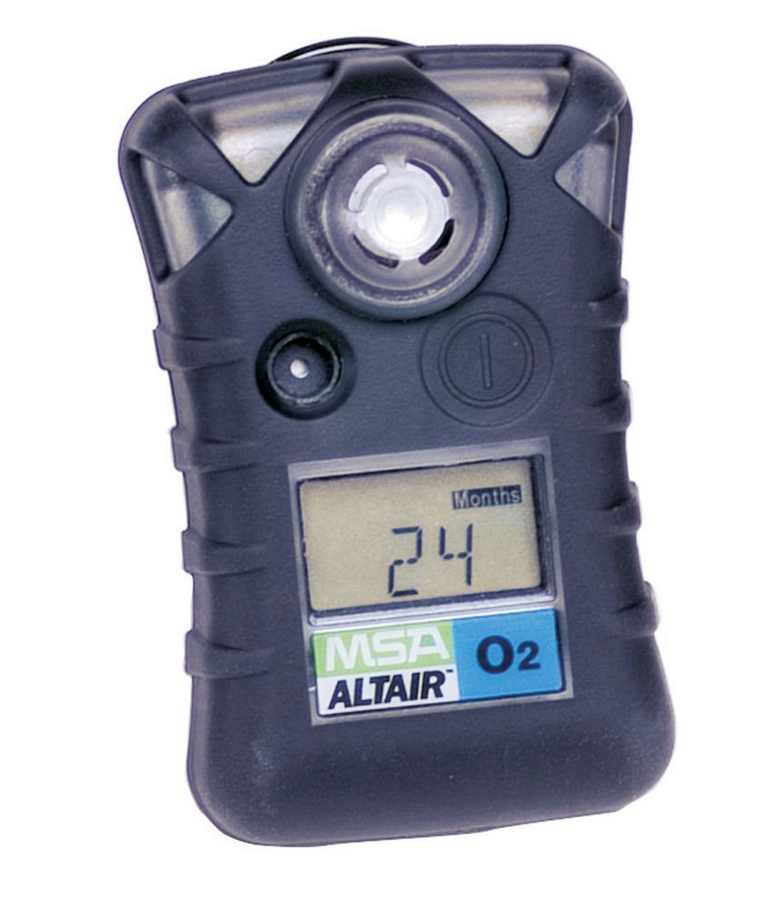 MSA 10071364 Single Gas Oxygen O2 L19.5% H 18.0% ALTAIR Detector