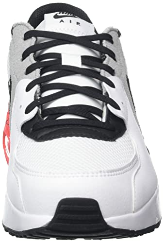 Nike Downshifter 11, Men's Sneakers, White Black Bright Crimson Lt Smoke Grey, 11.5 US