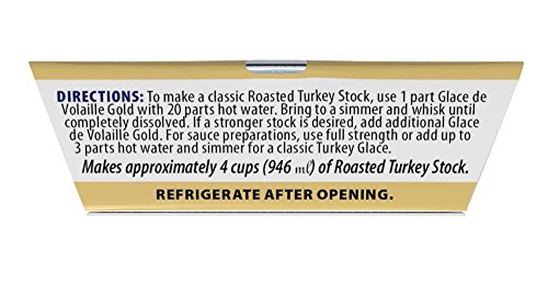 More Than Gourmet Glace De Volaille Gold, Roasted Turkey Stock, 1.5 Ounce Package