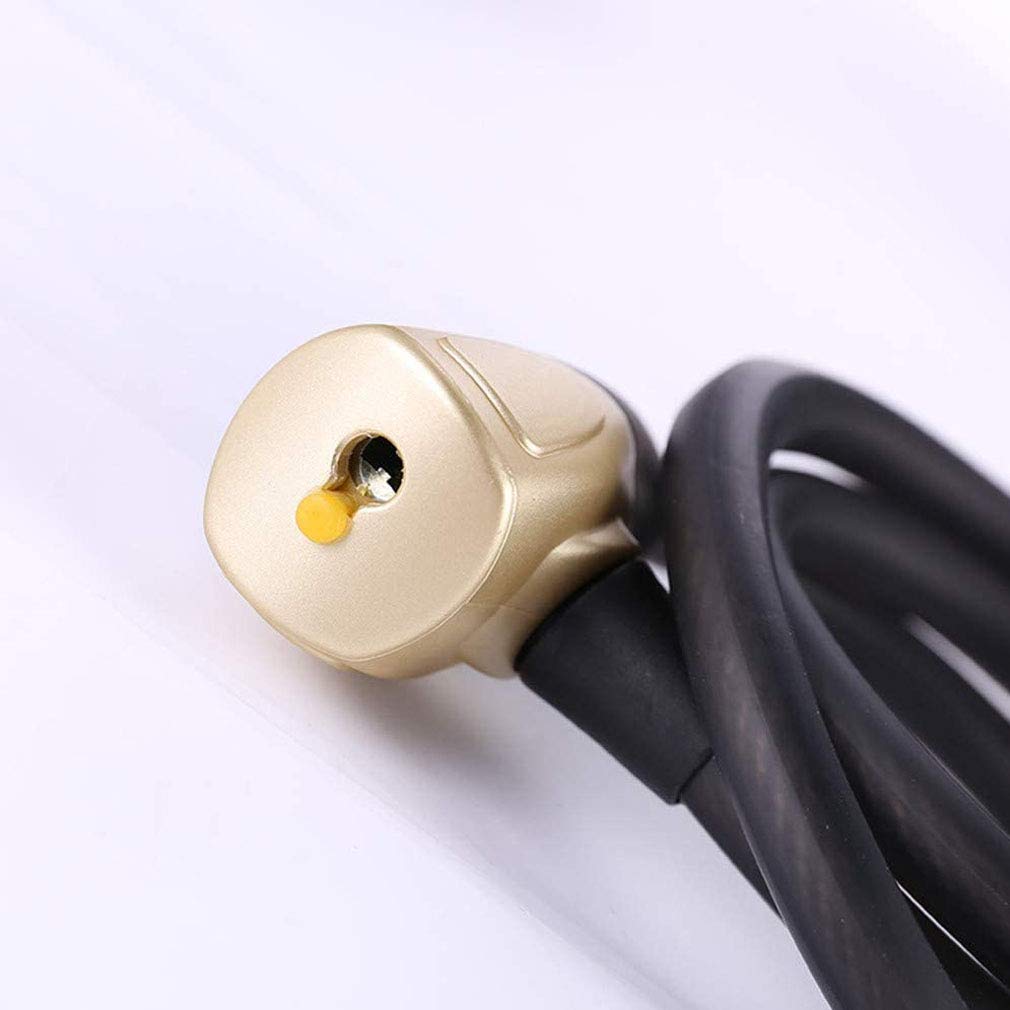 RXLLSY Bicycle Wire Lock, Mountain Bike Anti-Theft Lock, Electric Bike and Motorcycle Cable Lock, Bicycle Lock, Bicycle Accessories