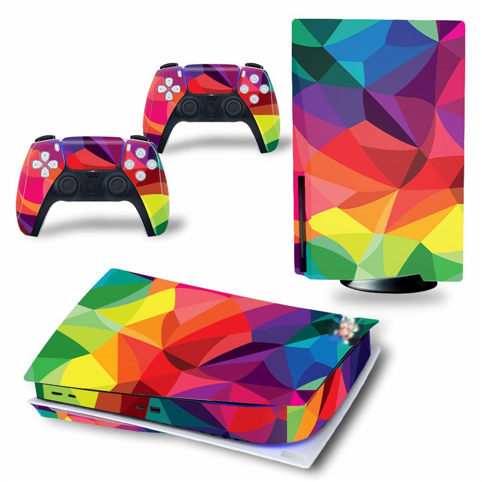 Top factory BUCEN for PS5 Skin Disc Edition & Digital Edition Console and Controller Vinyl Cover Skins Wraps Scratch Resistant, Compatible with for PS5 355265 Anti Scratch (Size : Digital Edition)
