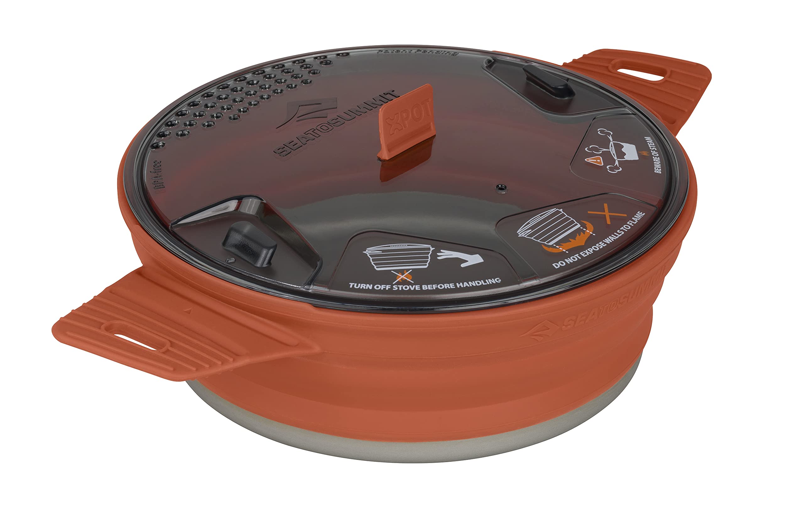 Sea to Summit X-Pot Collapsible Camping Cook Pot, 4.0 Liter - Navy