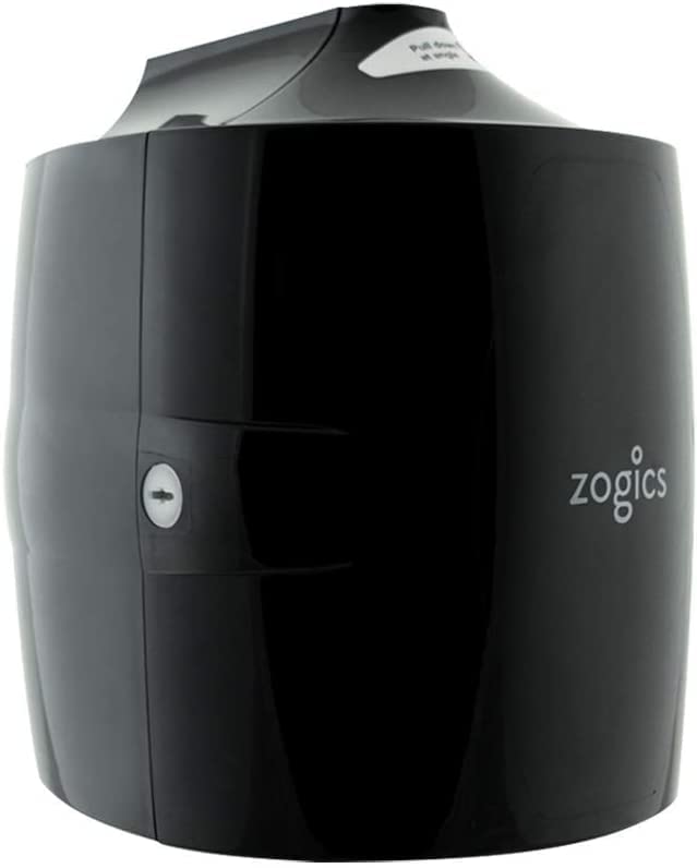 Zogics Antimicrobial Wipes and Wall Mounted Dispenser β No-Touch Wipes Dispenser, Mounts Easily to Wall for Quick Access to Disinfecting Wet Wipes