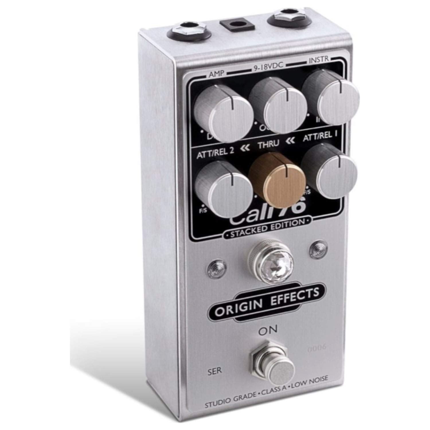 Origin Effects CALI76 Stacked Edition Compressor Pedal w/Geartree Cloth and 4 C