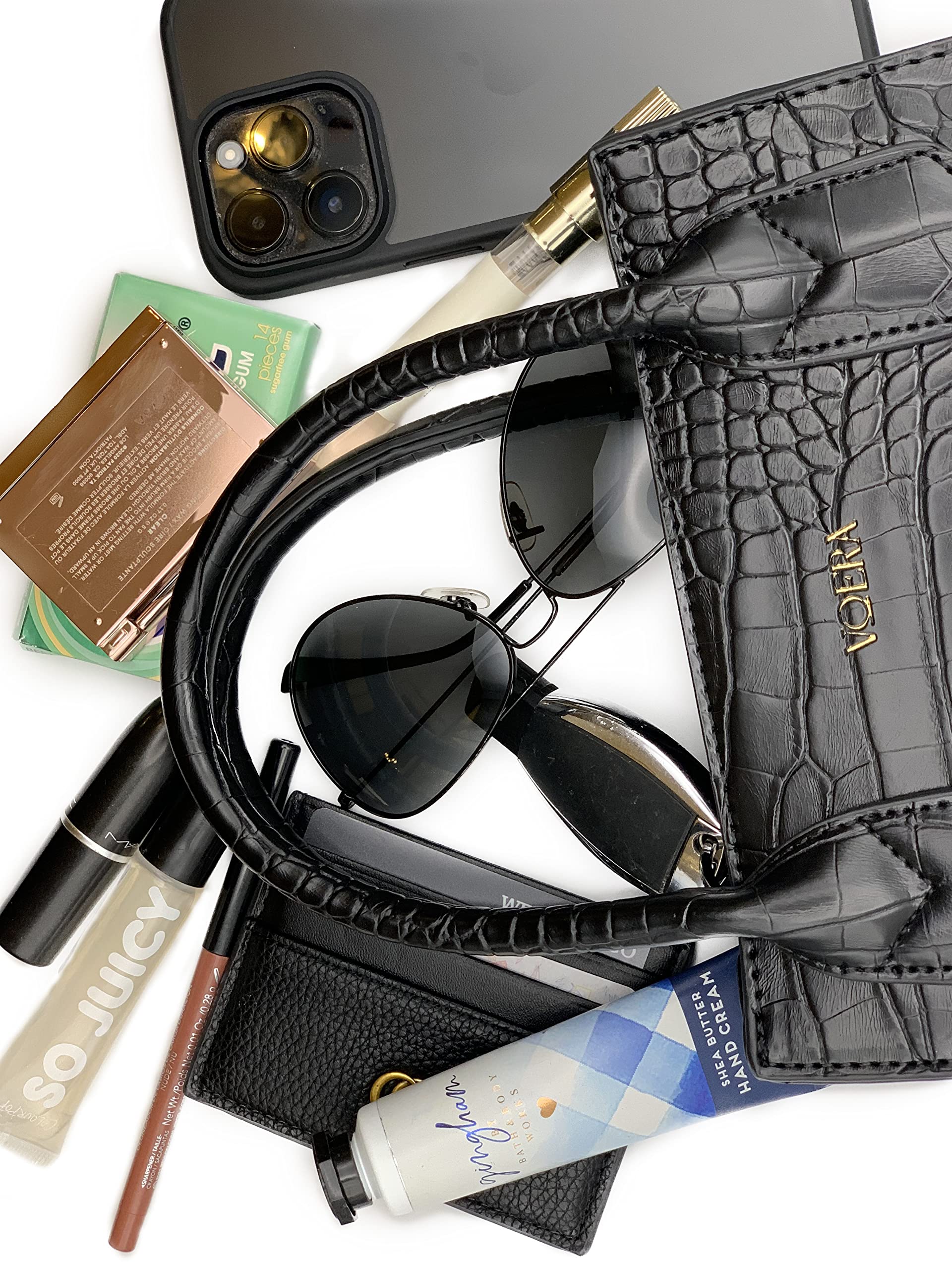 Voera Mini bags for women- Small black purse- Black handbag -Mini purse